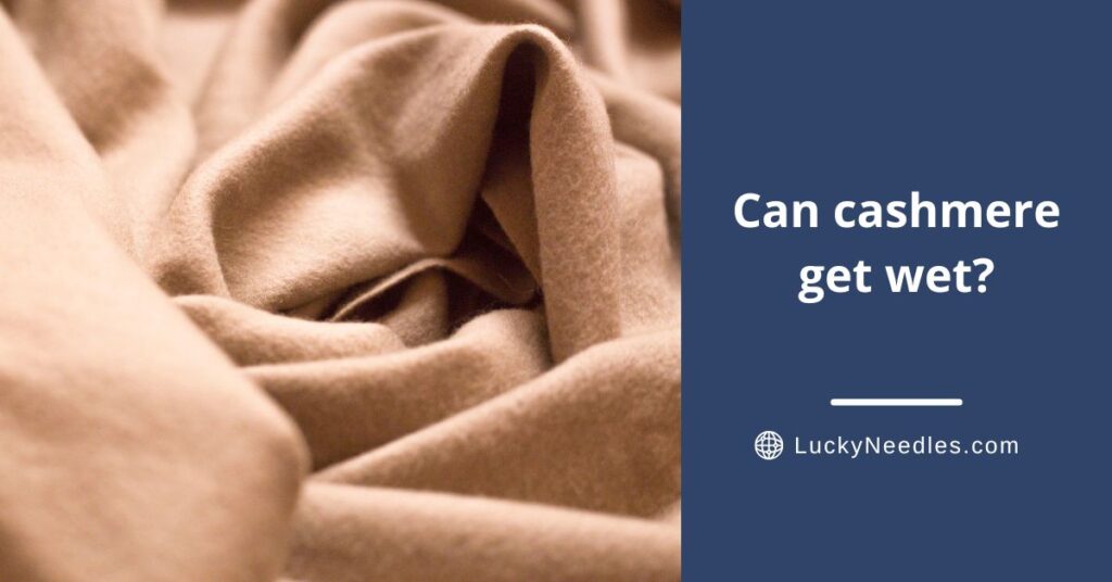 Can Cashmere Get Wet? Unveiling the Truth About This Luxurious Fabric 🧵 ...
