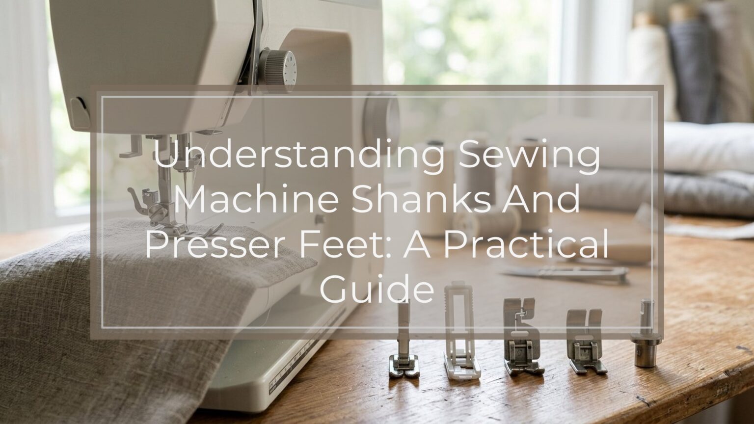 Understanding Sewing Machine Shanks and Presser Feet: A Practical Guide ...
