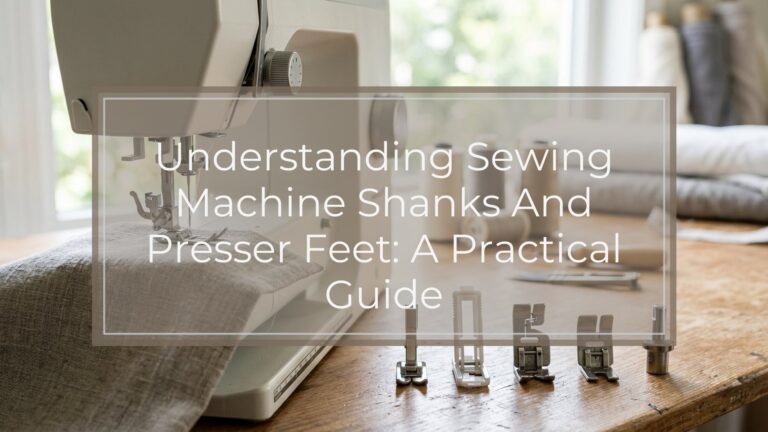 Understanding Sewing Machine Shanks and Presser Feet: A Practical Guide ...